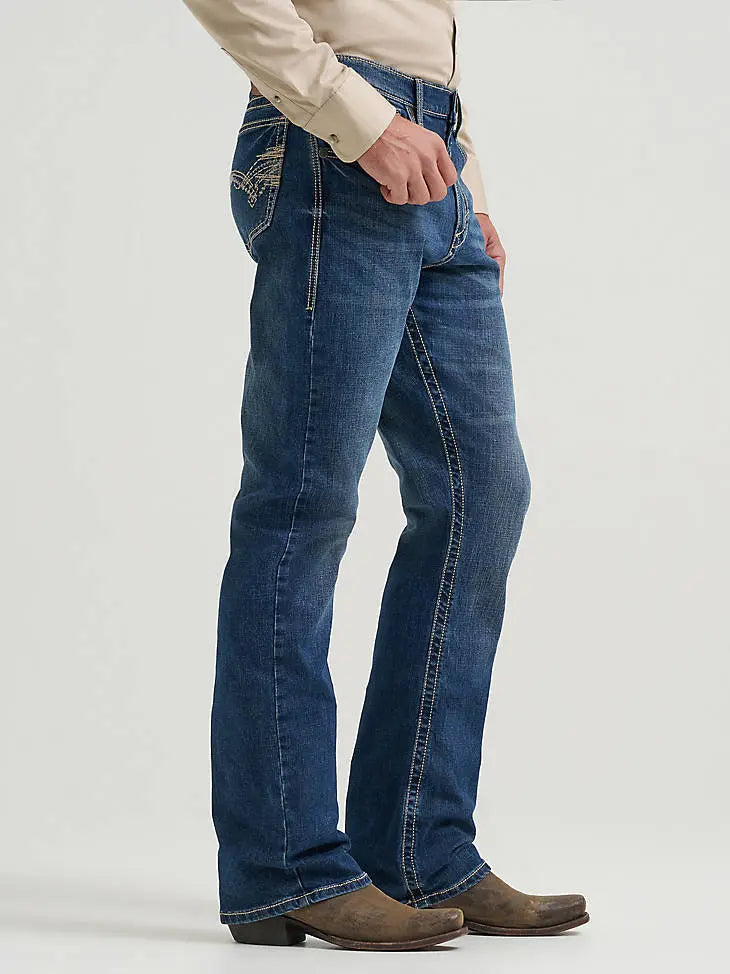 Wrangler 20X No. 42 Vintage Bootcut Jeans – Slim Fit Western Denim ...