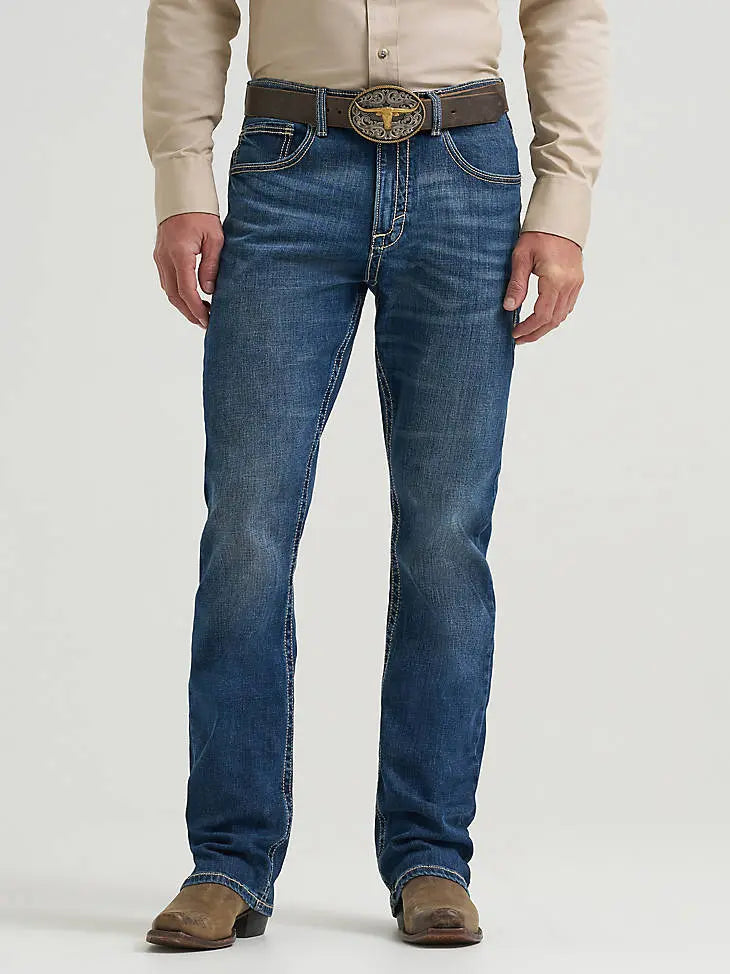 Wrangler 20X No. 42 Vintage Bootcut Jeans – Slim Fit Western Denim ...